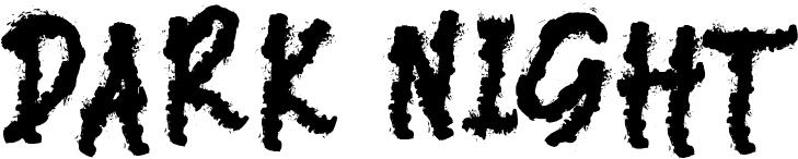 DARK NIGHT font | Fonts2u.com