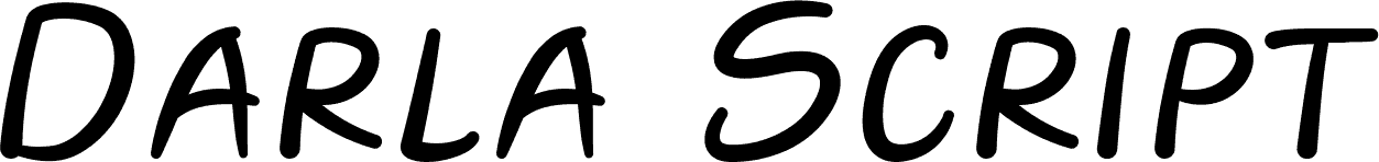 Darla Script Regular font