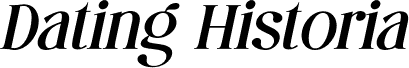 Dating Historia Bold font