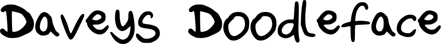DaveysDoodleface font | Fonts2u.com