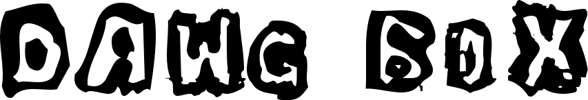 Dawg Box font | Fonts2u.com