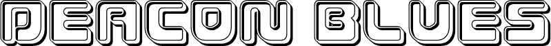 Deacon Blues font | Fonts2u.com