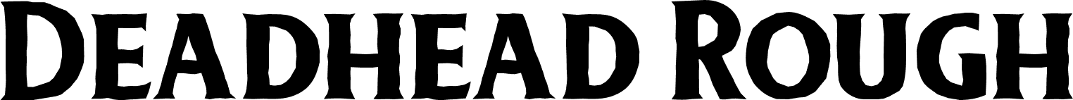 Deadhead Rough font | Fonts2u.com