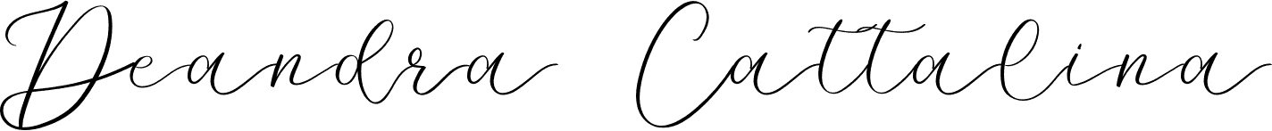 Deandra Cattalina font | Fonts2u.com