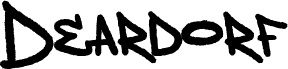Deardorf Alternate Demo font