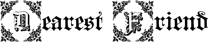 Dearest Friend lite font | Fonts2u.com