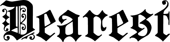 Dearest font | Fonts2u.com