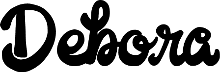 Debora font