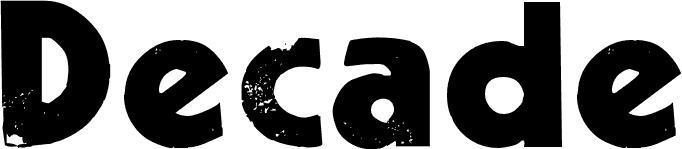 Decade font | Fonts2u.com