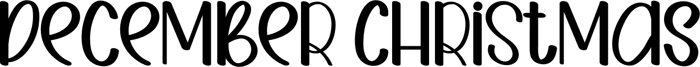 DeceMBeR CHRiStMas font | Fonts2u.com