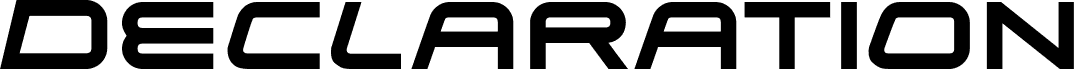 Declaration font | Fonts2u.com