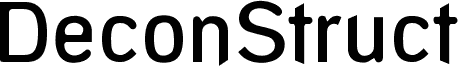 DeconStruct-Black font | Fonts2u.com