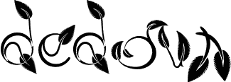 dedaun font | Fonts2u.com