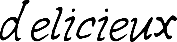 delicieux font