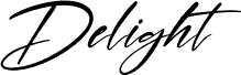 Delight font