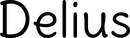 Delius-Regular font | Fonts2u.com