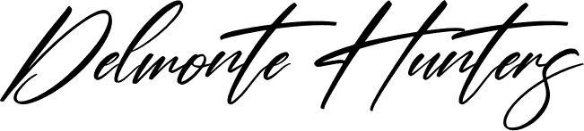 Delmonte Hunters Italic font