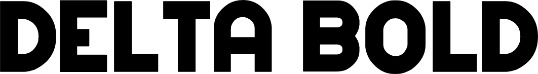 DELTA BOLD font | Fonts2u.com