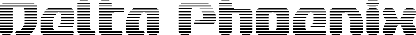 Delta Phoenix Gradient font | Fonts2u.com