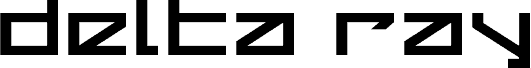 Delta Ray font