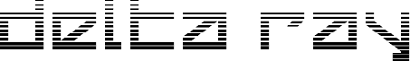 Delta Ray font | Fonts2u.com