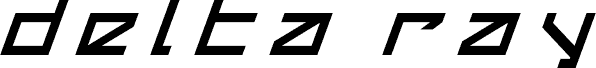 Delta Ray font