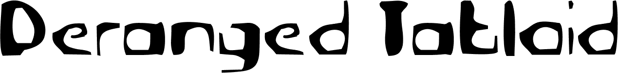 Deranged Tabloid font | Fonts2u.com