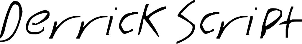 Derrick Script font | Fonts2u.com