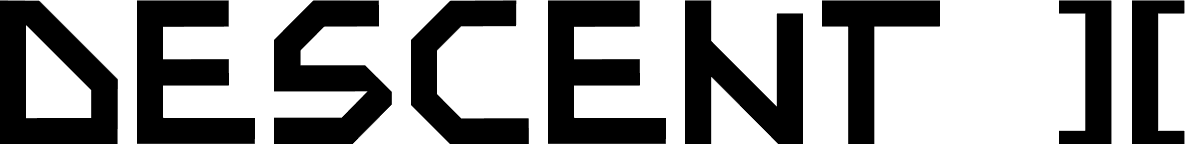 Descent ][ font