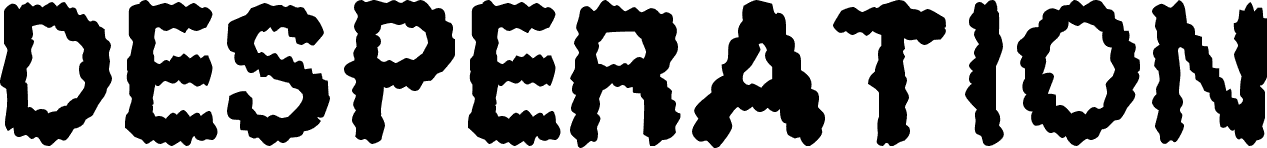 Desperation font | Fonts2u.com