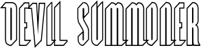 Devil Summoner font | Fonts2u.com