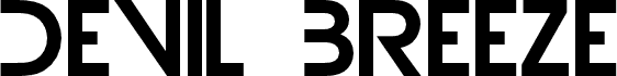 DevilBreezeBold 字体 | Fonts2u.com