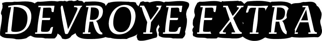 Devroye Extra font | Fonts2u.com