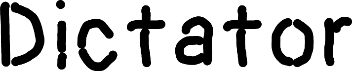 Dictator font | Fonts2u.com