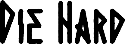 Die Hard Regular font