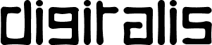 Digitalis Boneface font | Fonts2u.com