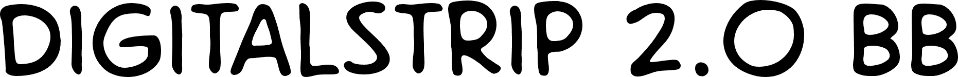DigitalStrip 2.0 BB font
