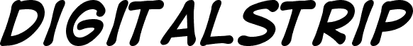 DigitalStrip font