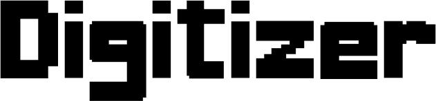 Digitizer font