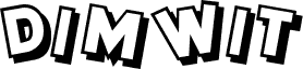 DimWitGauche font | Fonts2u.com