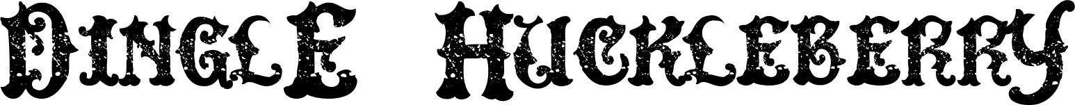 DinglE HuckleberrY Regular font