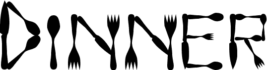 Dinner Regular font | Fonts2u.com