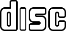 disc_black font | Fonts2u.com