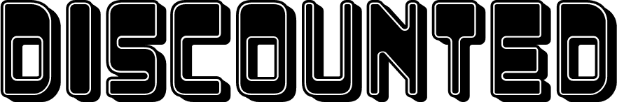 Discounted Regular font | Fonts2u.com