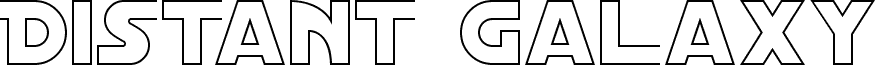 Distant Galaxy Italic font | Fonts2u.com