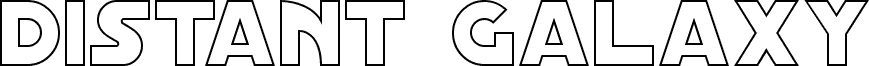 Distant Galaxy Italic font | Fonts2u.com