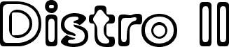 Distro II Vinyl font | Fonts2u.com