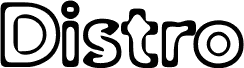 Distro Bold font