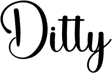 Ditty font | Fonts2u.com