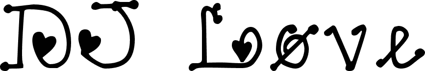 DJ Love font
